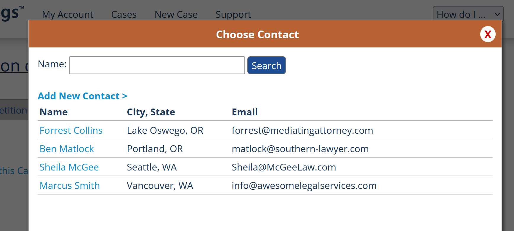 Washington Specific Questions FAQ :: MyPleadings